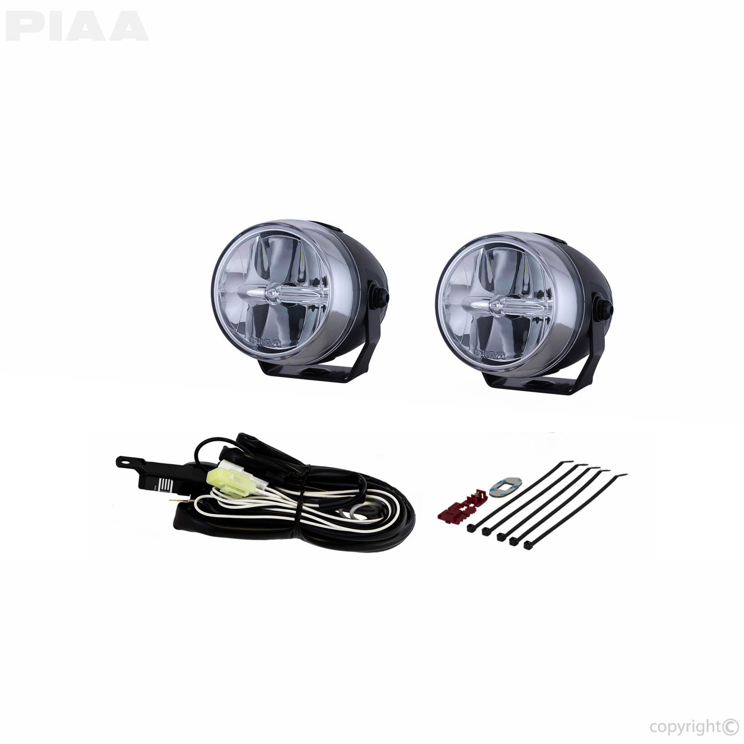 PIAA | PIAA LP270 LED White Wide Spread Fog Beam Kit #2770