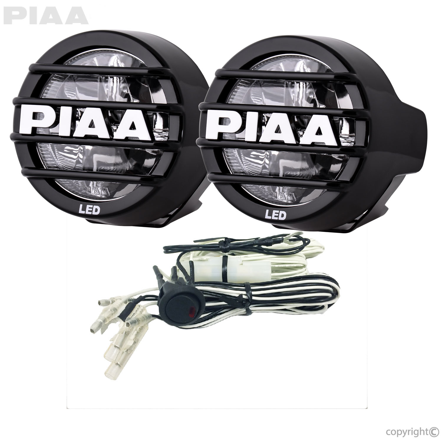 PIAA | LP530 3.5" LED Fog Light Kit, SAE Compliant #05370-888